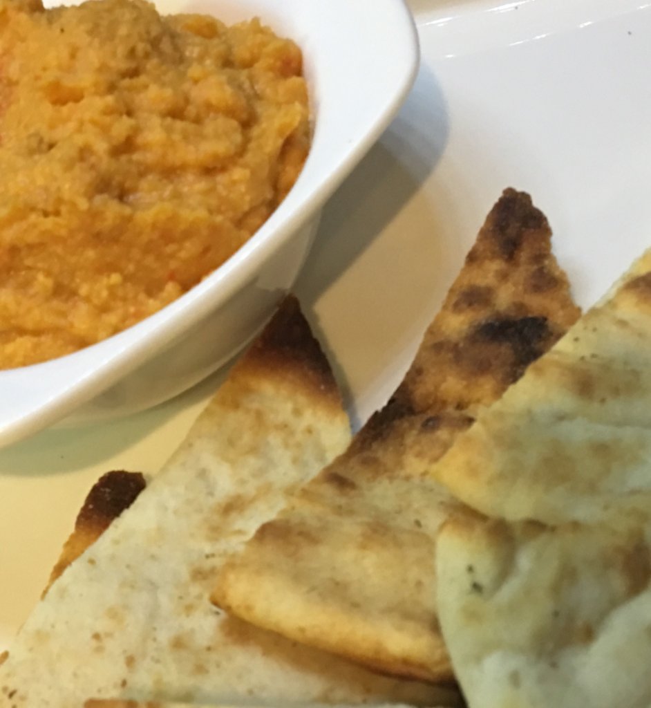 Hummus de Garbanzo con Pimiento Piquillo - El Calderito de Otilia