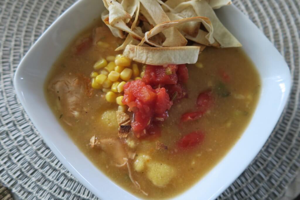 SOPA DE HARINA DE MAIZ - El Calderito de Otilia
